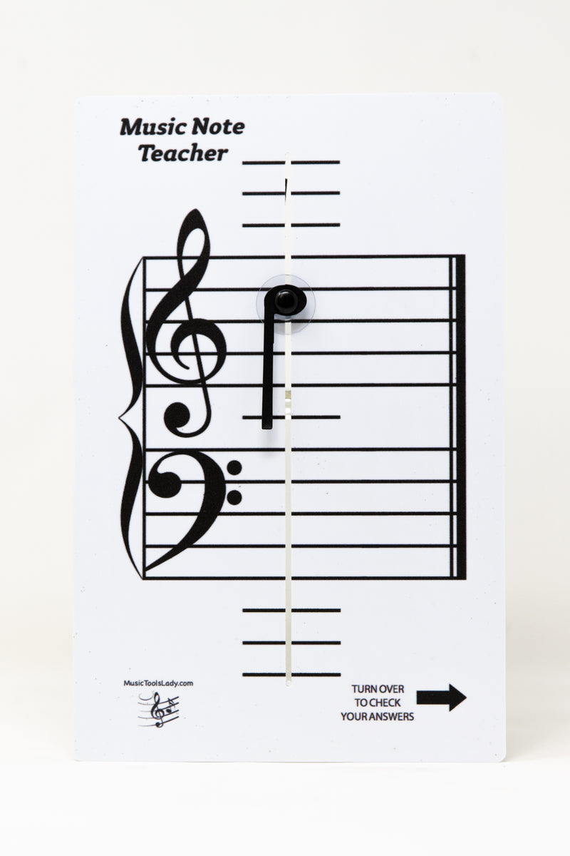 NEW and IMPROVED! Music Note Teacher (All-In-One Flashcard) – Music ...